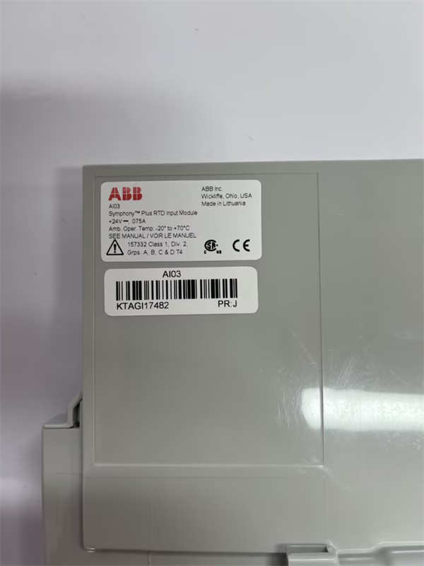 ABB AI03 模块 – 深圳长欣自动化设备有限公司