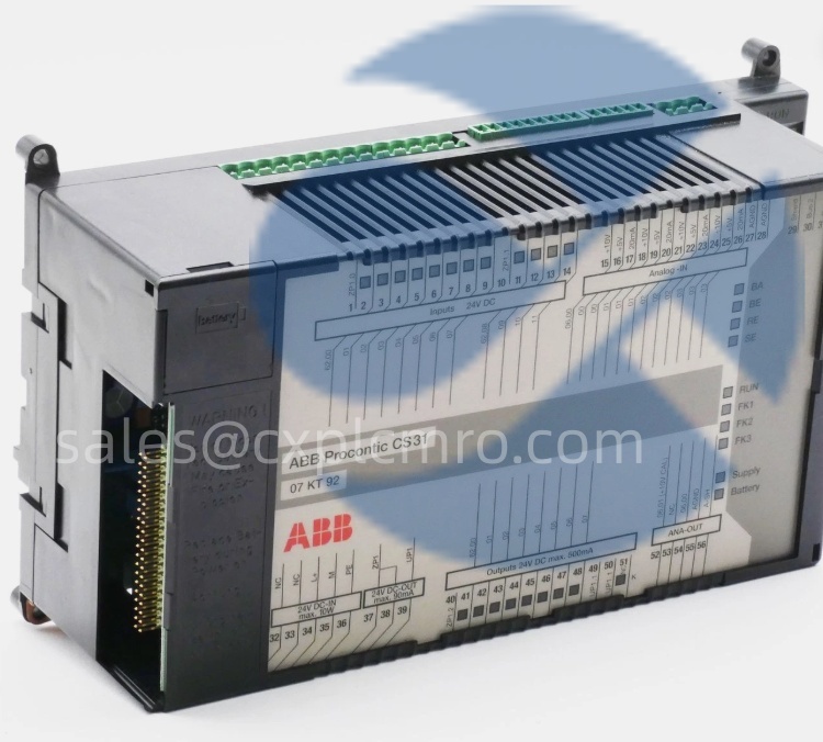 ABB Procontic CS31 07KT92D | 工业自动化控制模块 – 深圳长欣自动化设备有限公司